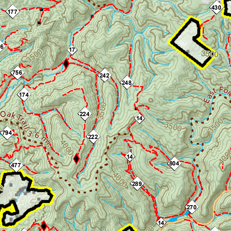 Little River Wildlife Management Area Map by WV Division of Natural ...