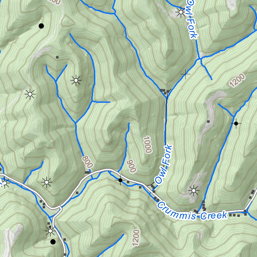 Millstone Quad Topo - WVDNR Map by WV Division of Natural Resources ...