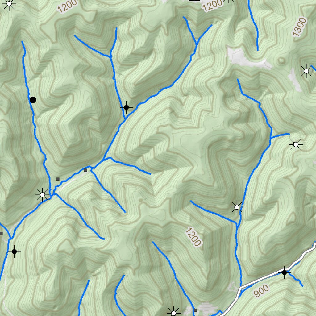 Normantown Quad Topo - WVDNR Map by WV Division of Natural Resources ...