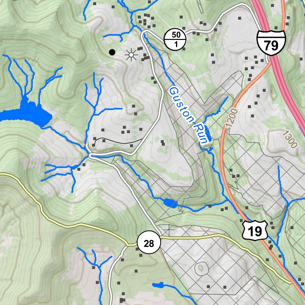 Osage Quad Topo - WVDNR Map by WV Division of Natural Resources ...