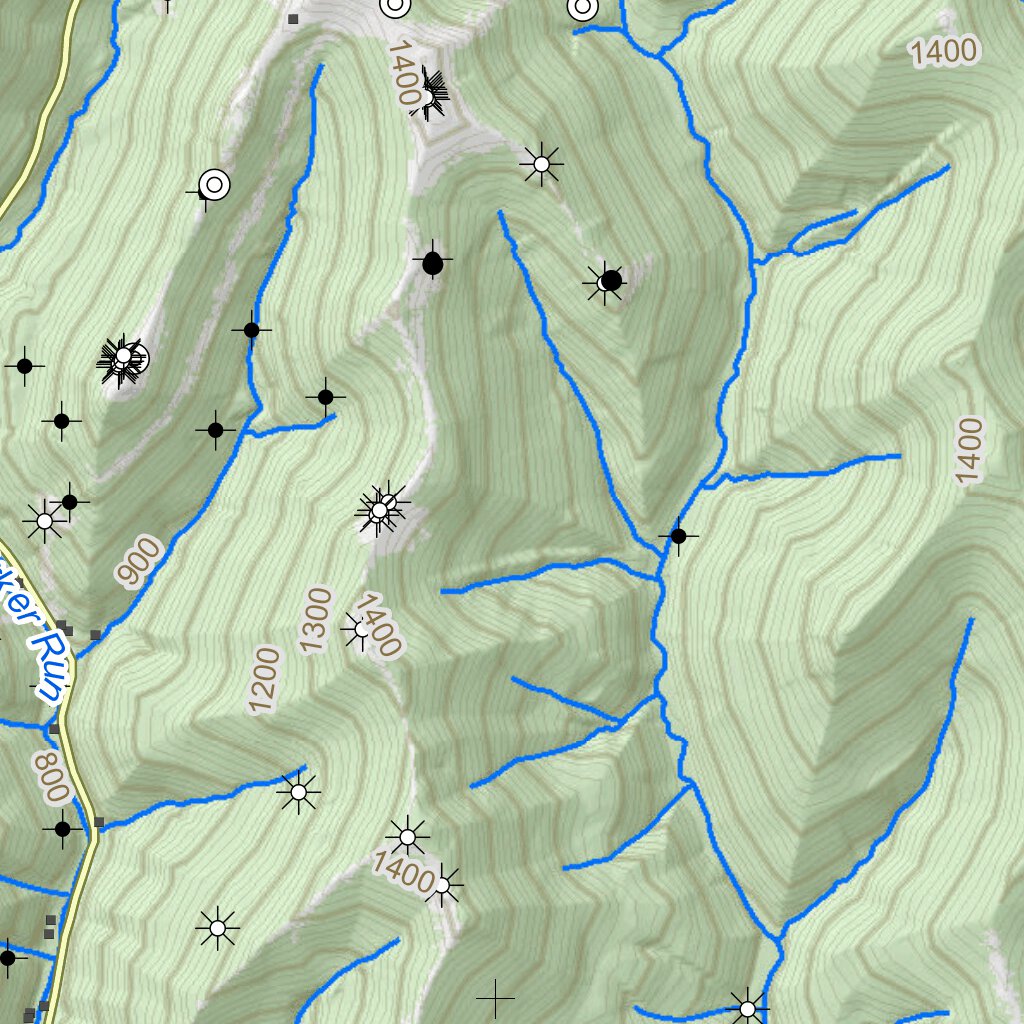 Pine Grove Quad Topo - WVDNR Map by WV Division of Natural Resources ...