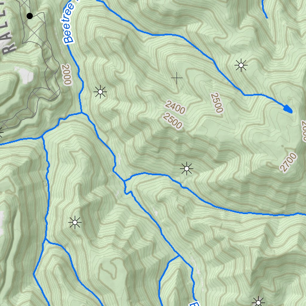 Rhodell Quad Topo - WVDNR Map by WV Division of Natural Resources ...