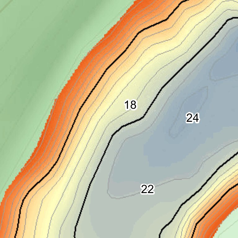 Rock Cliff Lake Fishing Guide Map by WV Division of Natural Resources ...
