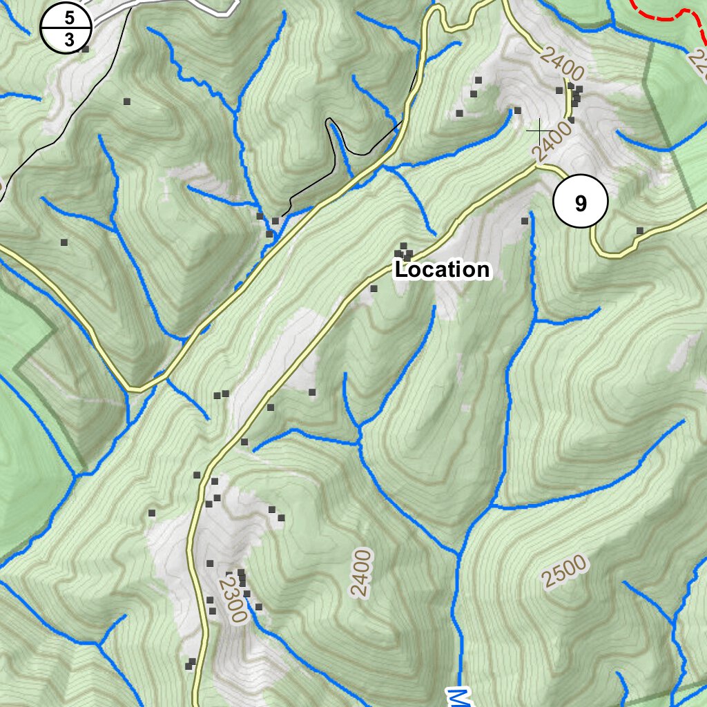 Saint George Quad Topo - WVDNR Map by WV Division of Natural Resources ...