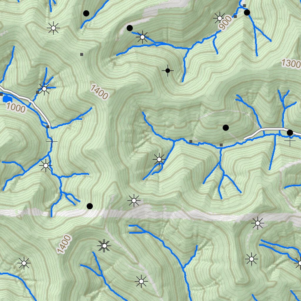 Salem Quad Topo - WVDNR Map by WV Division of Natural Resources ...