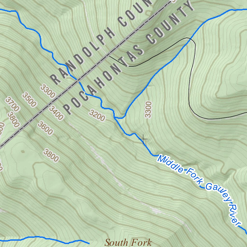 Sharp Knob Quad Topo - WVDNR Map by WV Division of Natural Resources ...