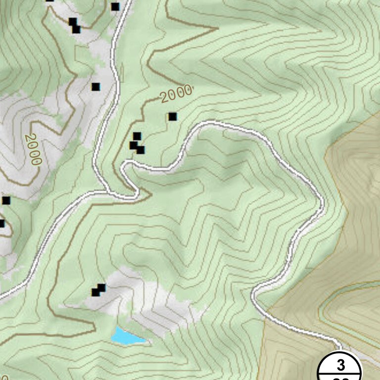 Stephens Lake Fishing Guide (Small) Map by WV Division of Natural ...