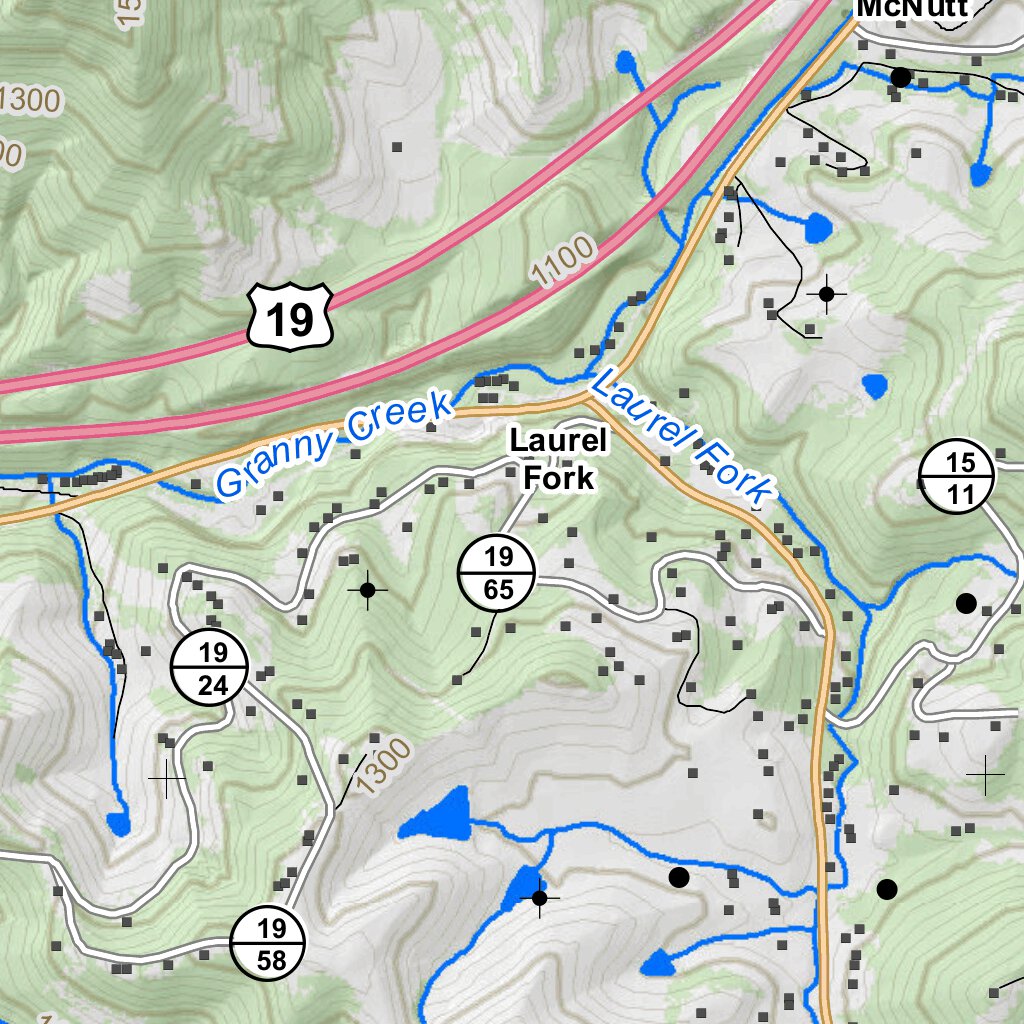 Sutton Quad Topo - WVDNR Map by WV Division of Natural Resources ...