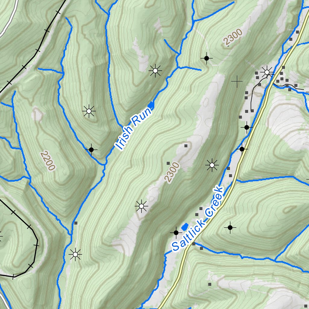 Terra Alta Quad Topo - WVDNR Map by WV Division of Natural Resources ...