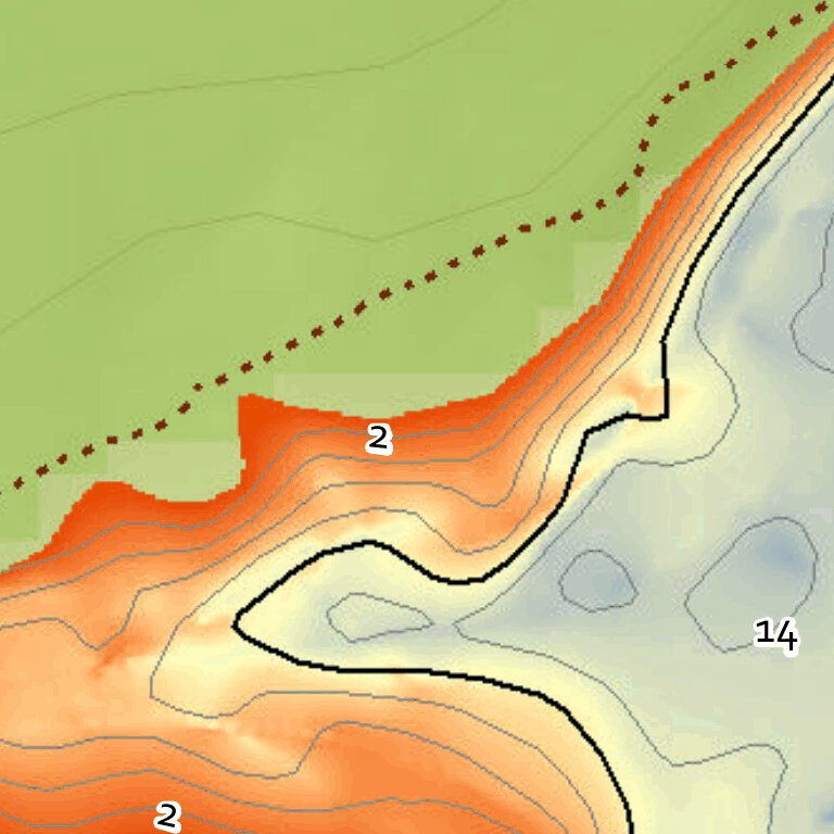 Teter Creek Lake Fishing Guide Map by WV Division of Natural Resources ...