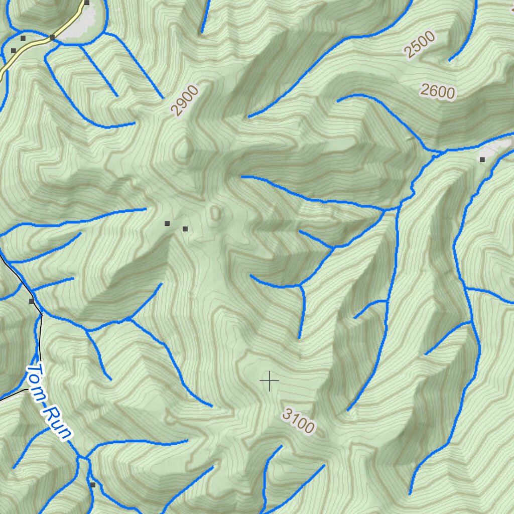 Trout Quad Topo - WVDNR Map by WV Division of Natural Resources ...