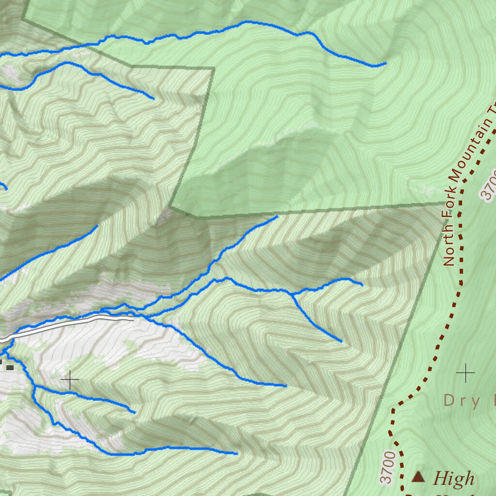 Upper Tract Quad Topo - WVDNR Map by WV Division of Natural Resources ...