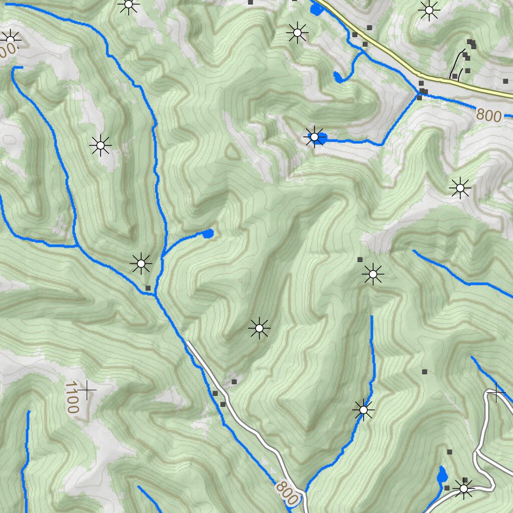 Walton Quad Topo - WVDNR Map by WV Division of Natural Resources ...