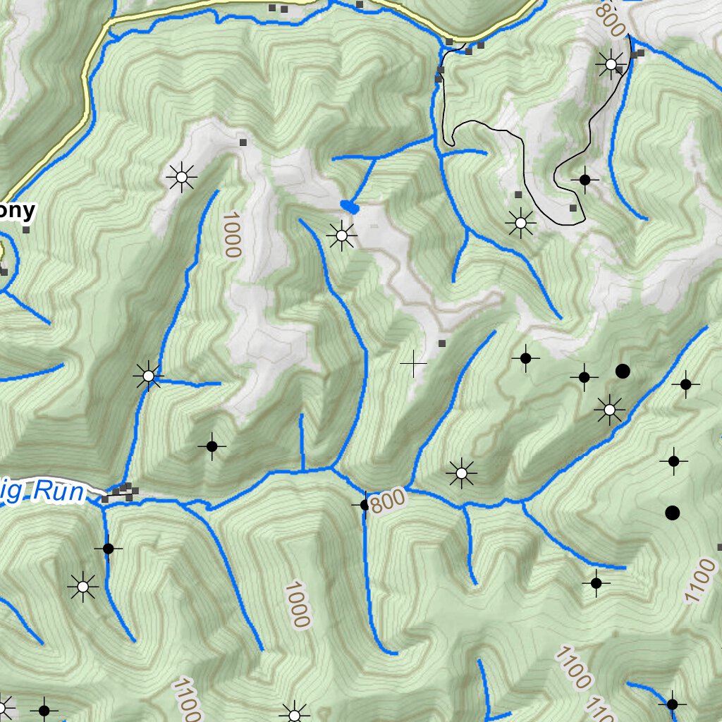 Walton Quad Topo - WVDNR Map by WV Division of Natural Resources ...