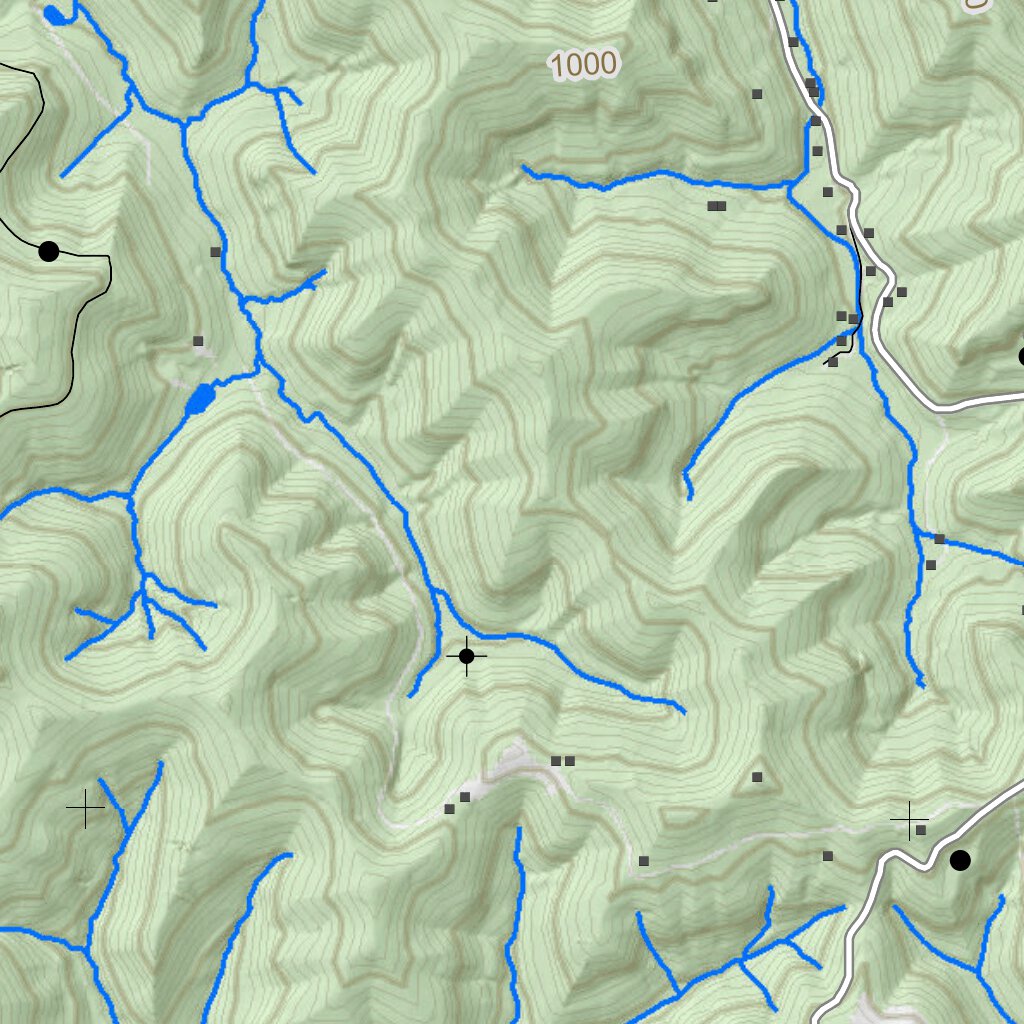 Wayne Quad Topo - WVDNR Map by WV Division of Natural Resources ...