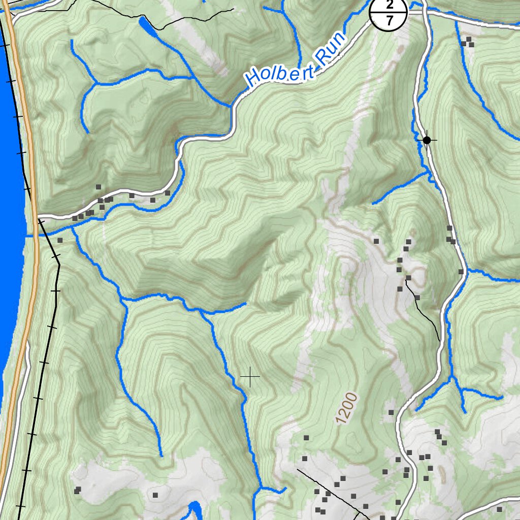 Weirton Quad Topo - WVDNR Map by WV Division of Natural Resources ...