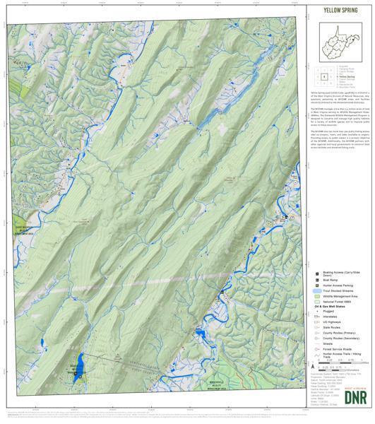 WVDNR District 2 Quad Maps - Bundle Map by WV Division of Natural ...