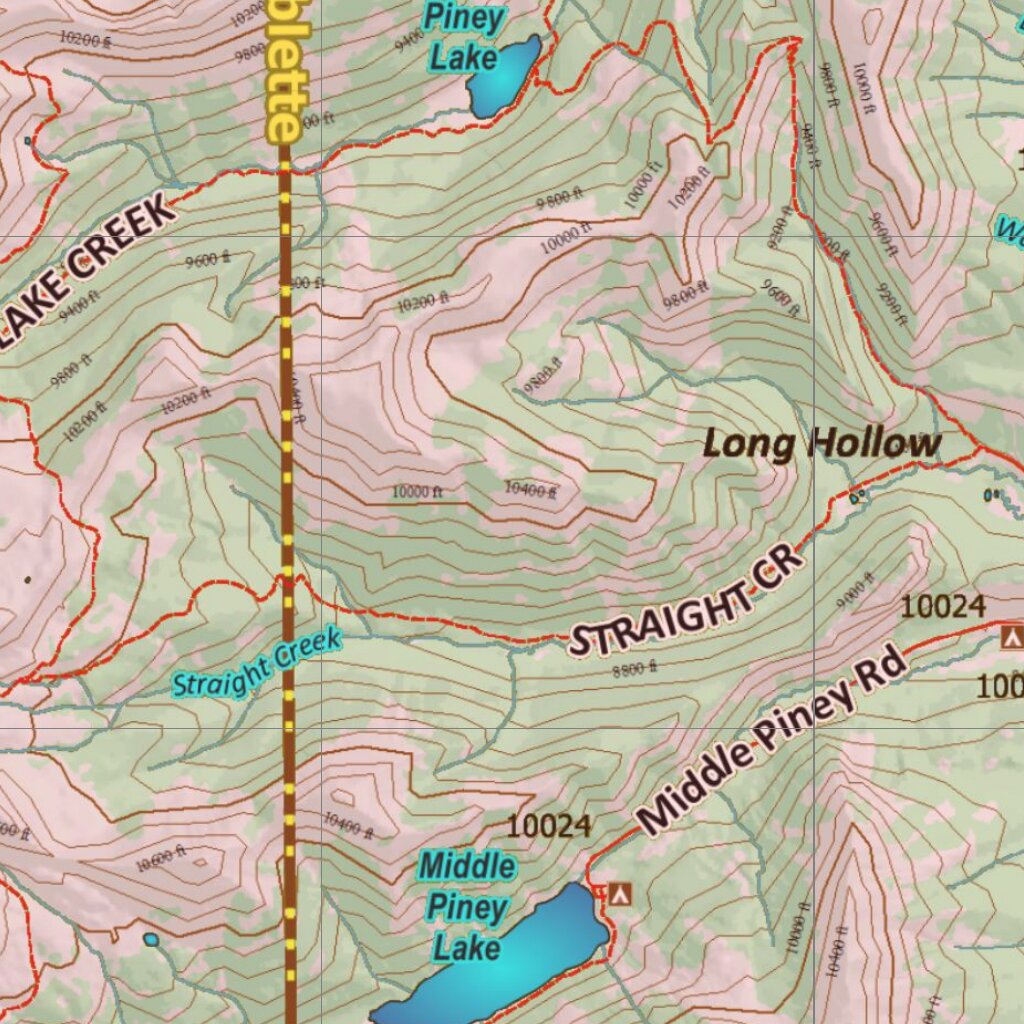 Wy Mule Deer Unit 142 Topo with Concentrations Map by Wyoming HuntData ...