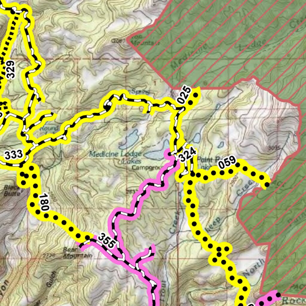Bighorns - 2025 ORV - GeoPDF Map by Wyoming State Parks | Avenza Maps