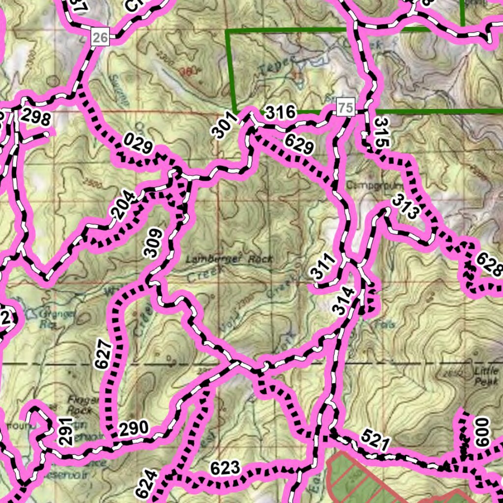 Bighorns - 2025 ORV - GeoPDF Map by Wyoming State Parks | Avenza Maps
