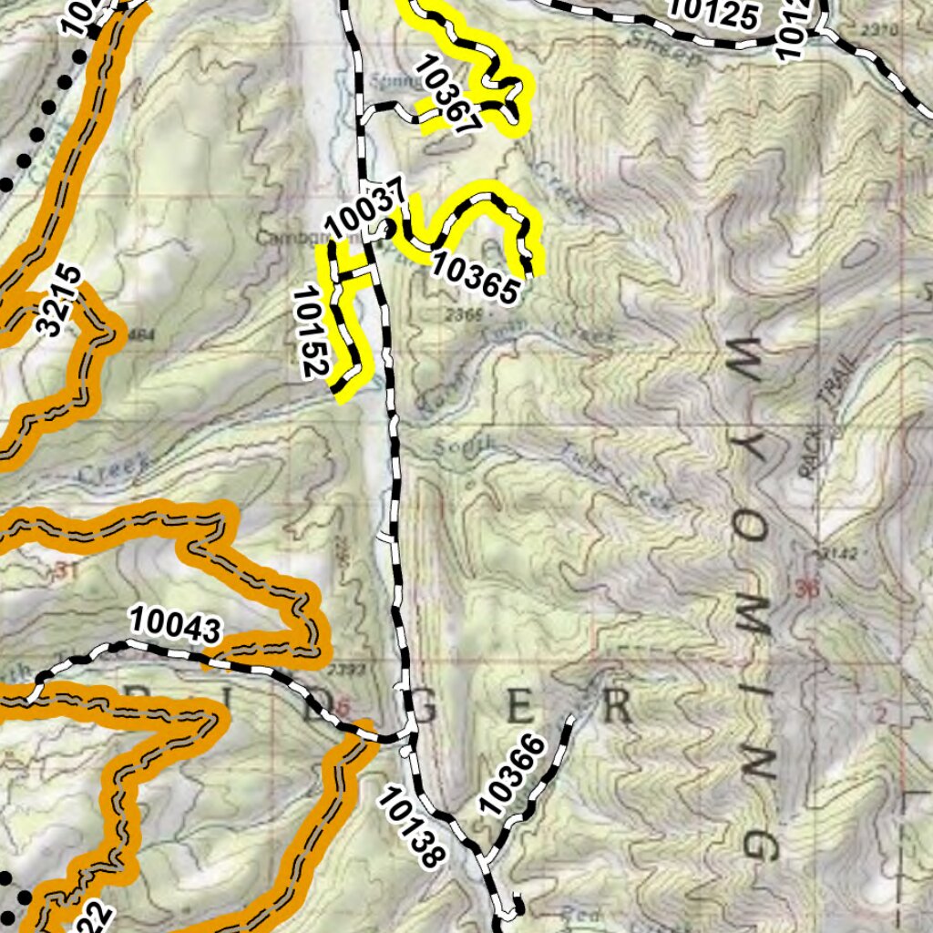 Wyoming Range - 2025 ORV - GeoPDF Map by Wyoming State Parks | Avenza Maps