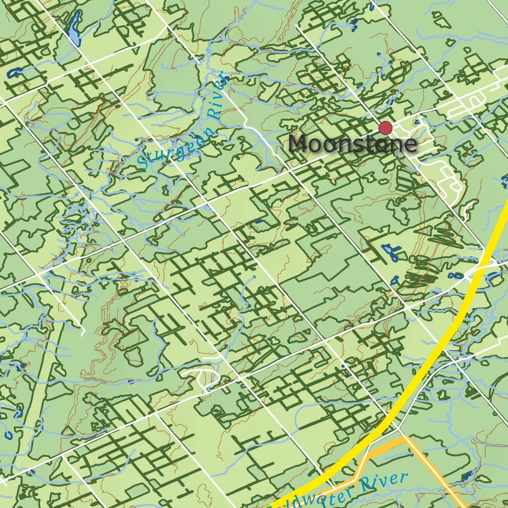 Ontario - Wildlife Management Unit (WMU) - 76B Map by Xavier Maps ...