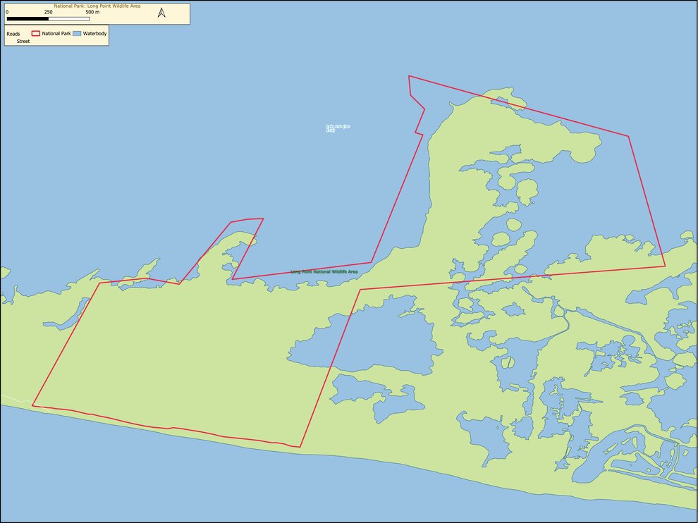 Canada National Parks: Long Point National Wildlife Area Map by Xavier ...