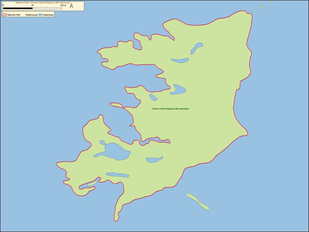 Canada National Parks: Chantry Island Migratory Bird Sanctuary Map by ...
