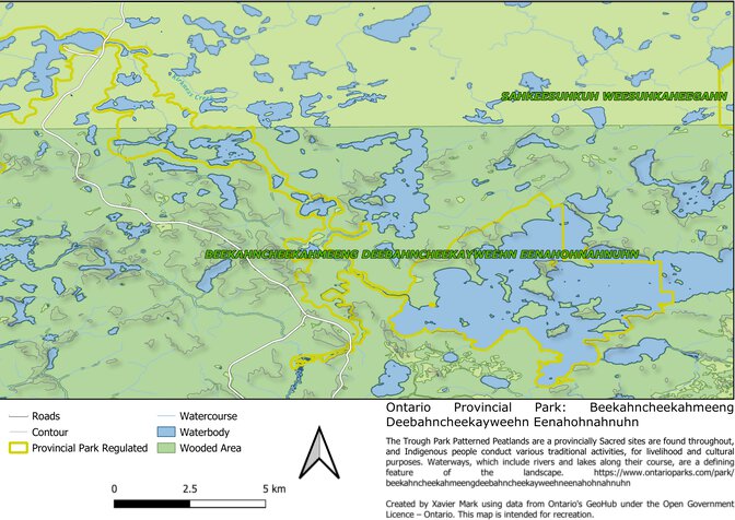 Ontario Nature Reserves: Far North Map Bundle by Xavier Maps | Avenza Maps