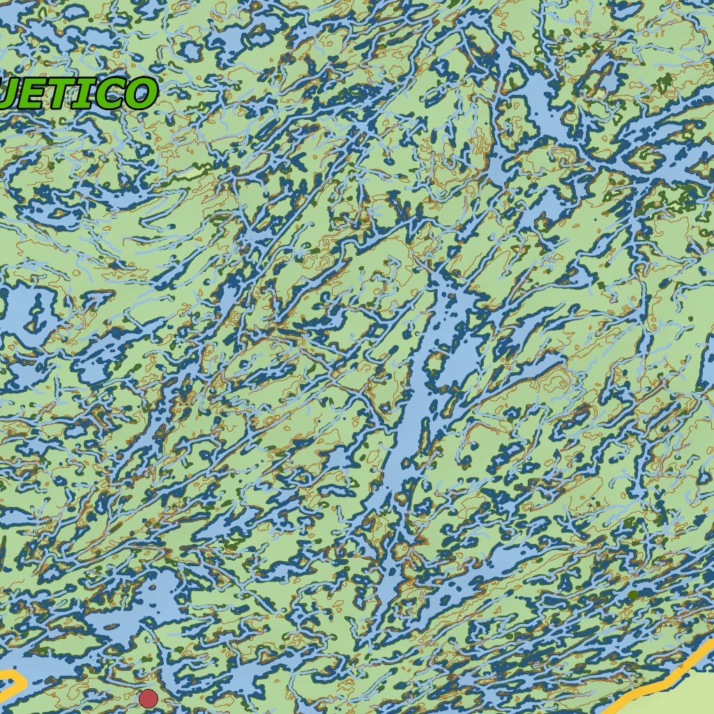 Ontario - Wildlife Management Unit (WMU) - 12B Map by Xavier Maps ...