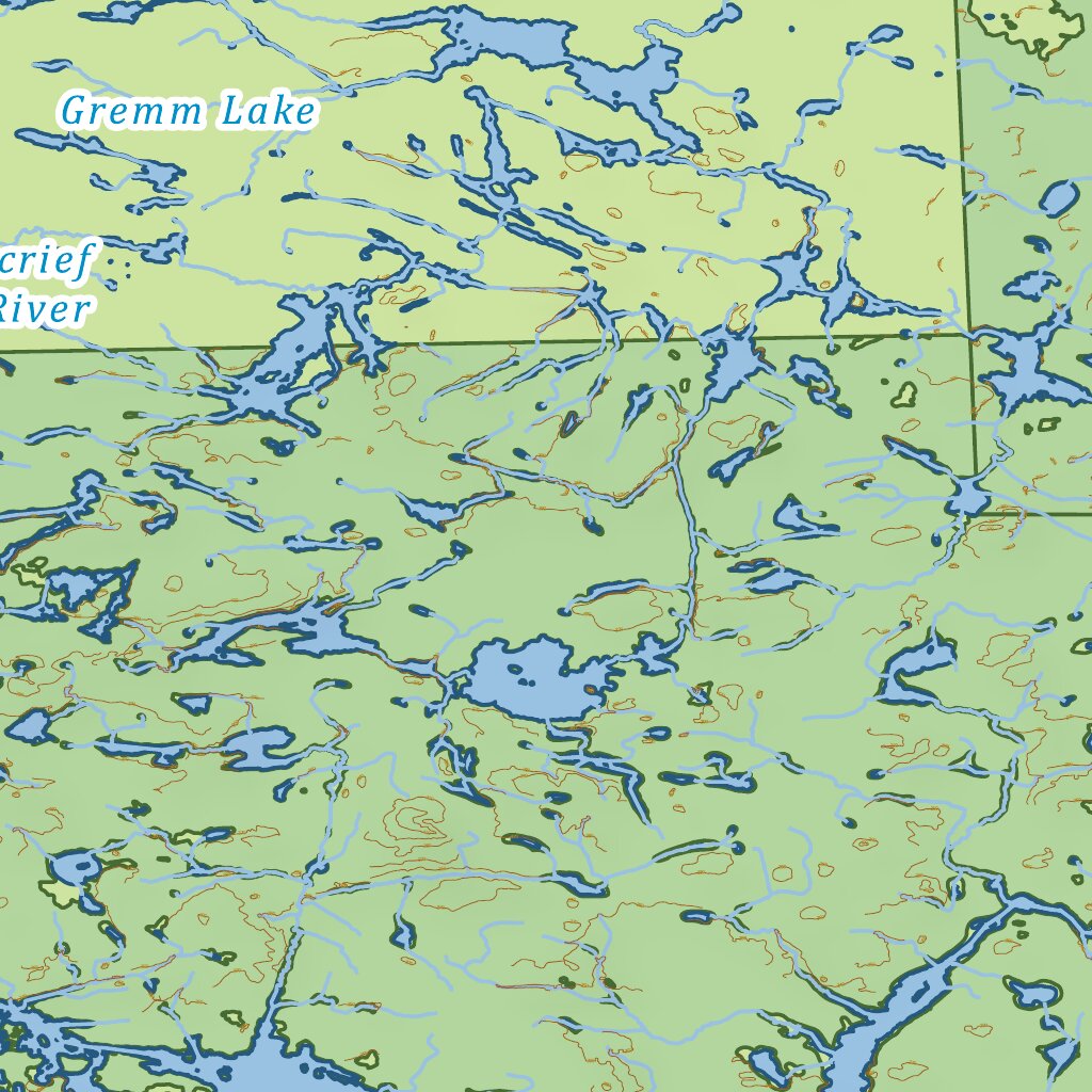 Ontario - Wildlife Management Unit (WMU) - 16C Map by Xavier Maps ...
