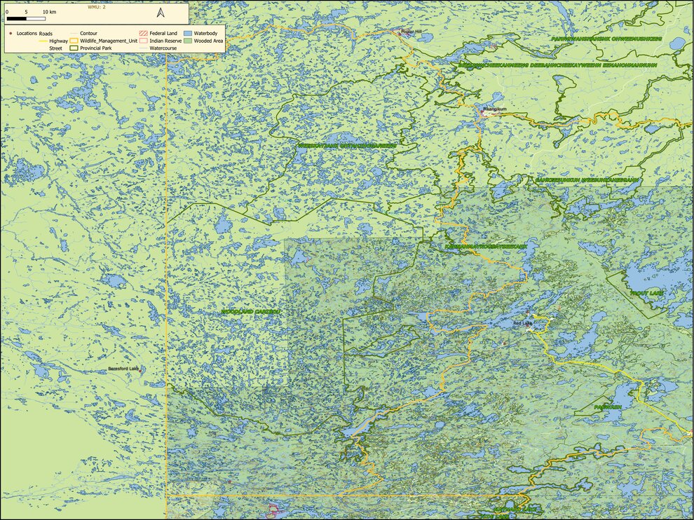 Ontario - Wildlife Management Unit (WMU) - 2 Map by Xavier Maps ...