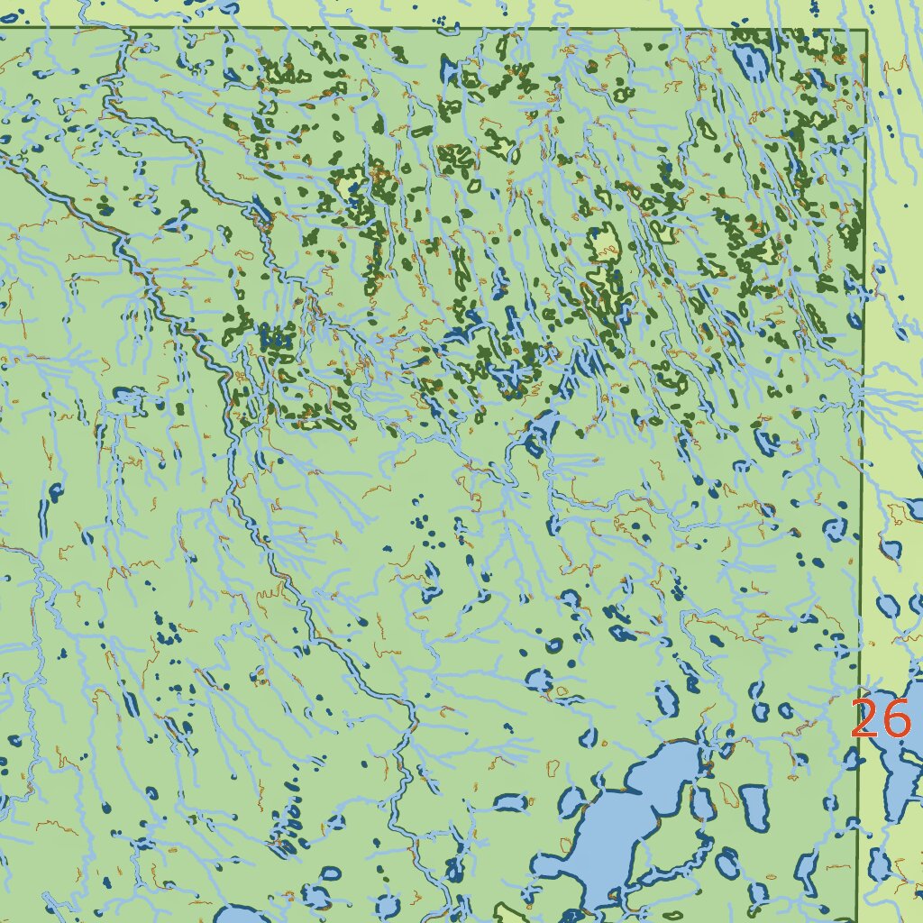 Ontario - Wildlife Management Unit (WMU) - 26 Map by Xavier Maps ...