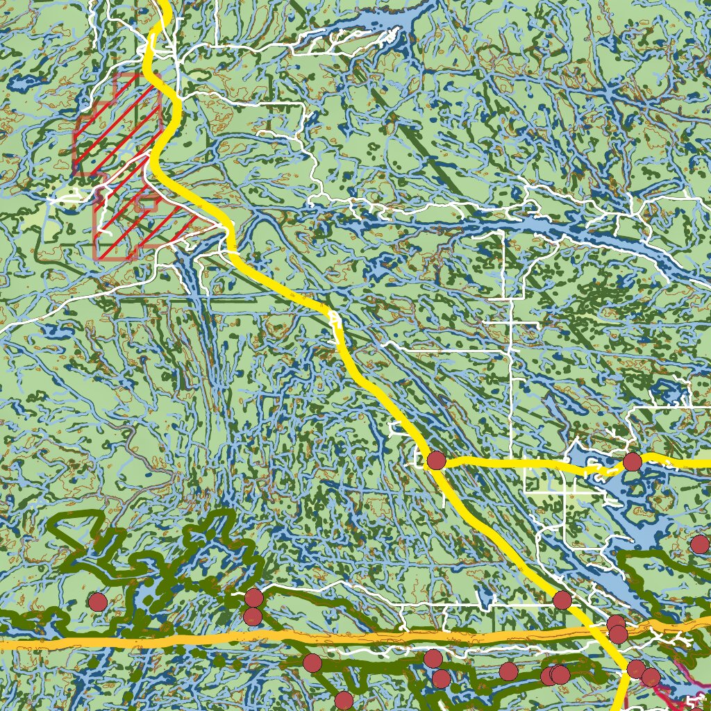 Ontario - Wildlife Management Unit (WMU) - 41 Map by Xavier Maps ...