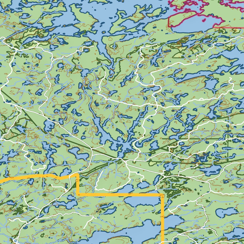Ontario - Wildlife Management Unit (WMU) - 5 Map by Xavier Maps ...