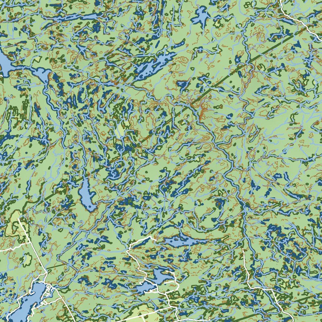 Ontario - Wildlife Management Unit (WMU) - 60 Map by Xavier Maps ...