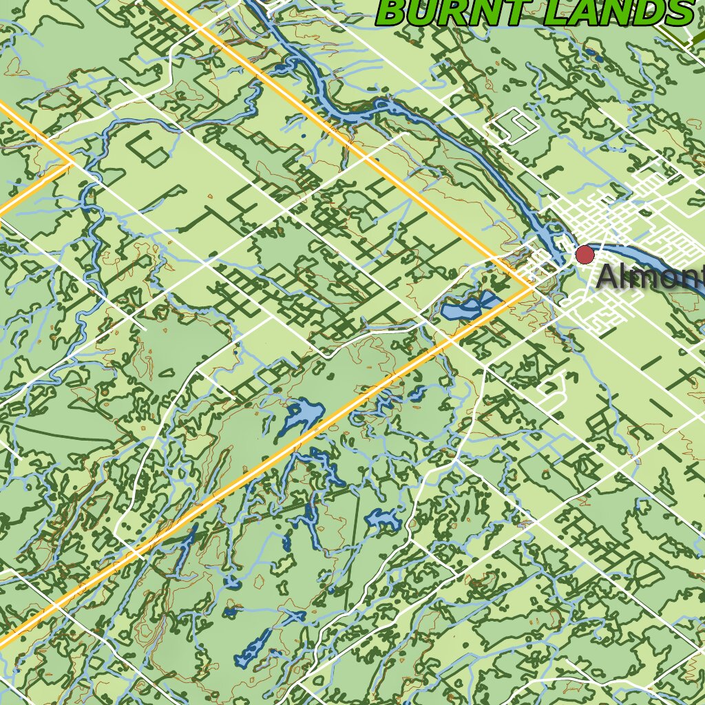 Ontario - Wildlife Management Unit (WMU) - 64A Map by Xavier Maps ...