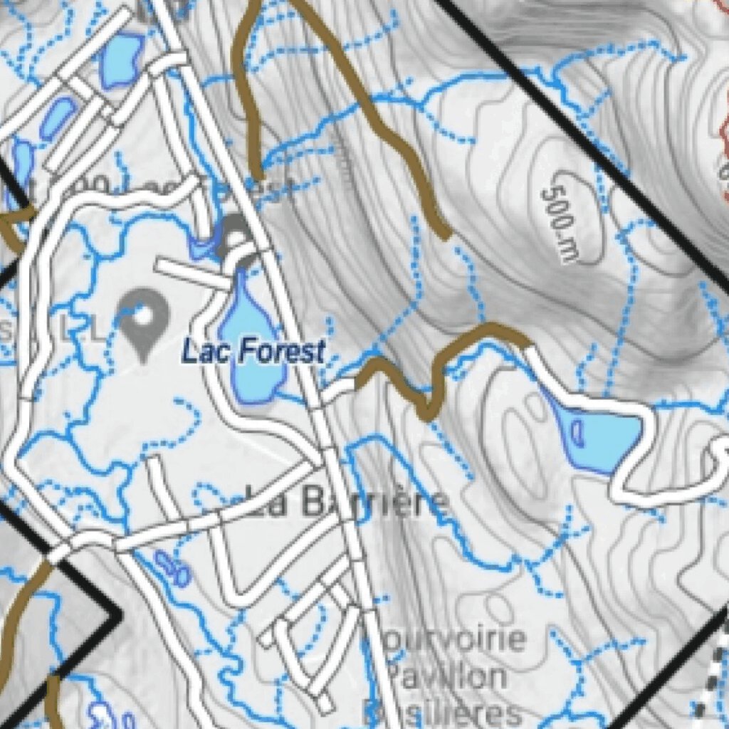 Carte des Campings Zec des Nymphes Map by Zec des Nymphes | Avenza Maps