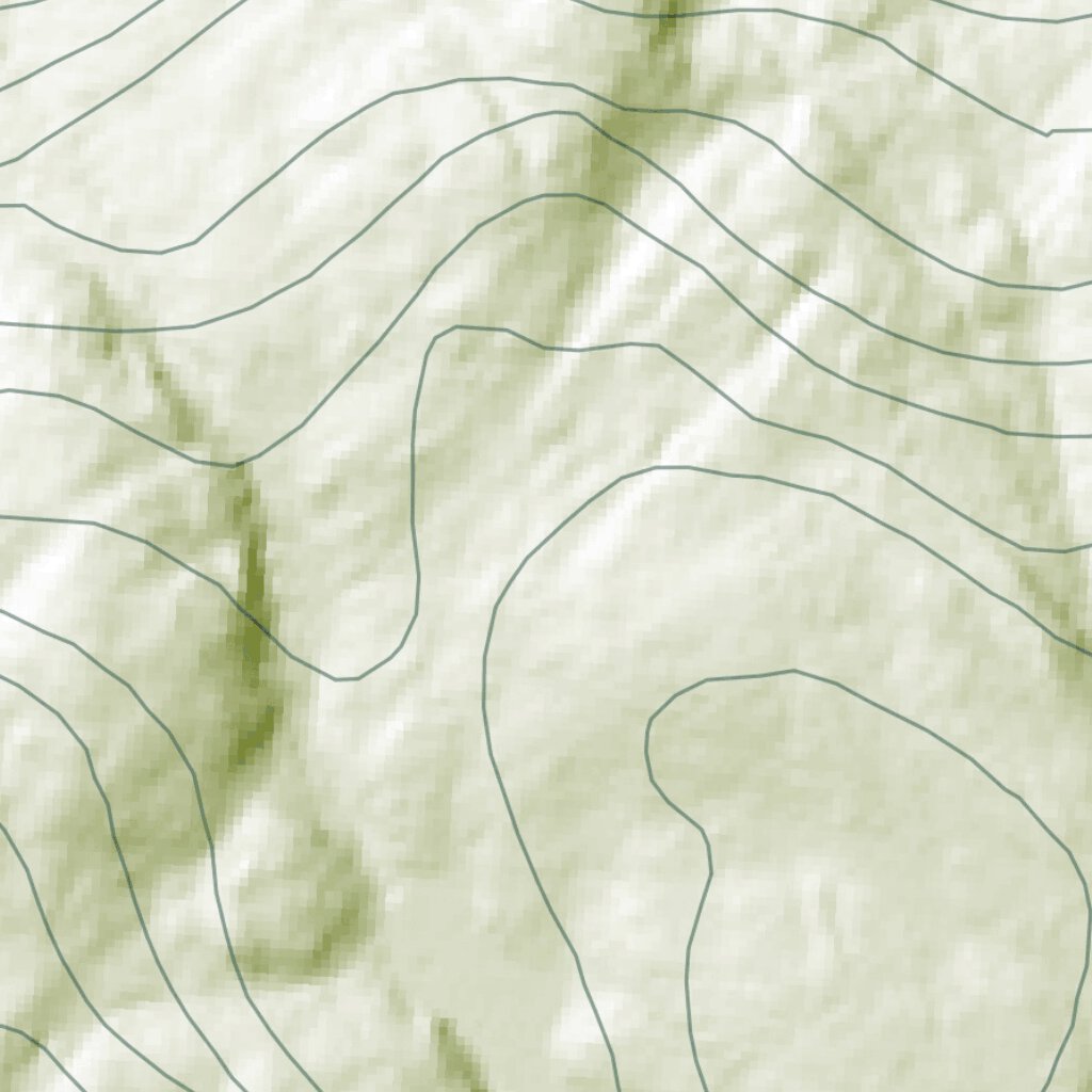 Carte bathymétrique du Lac Garneau de la zec Tawachiche (2024) Map by ...