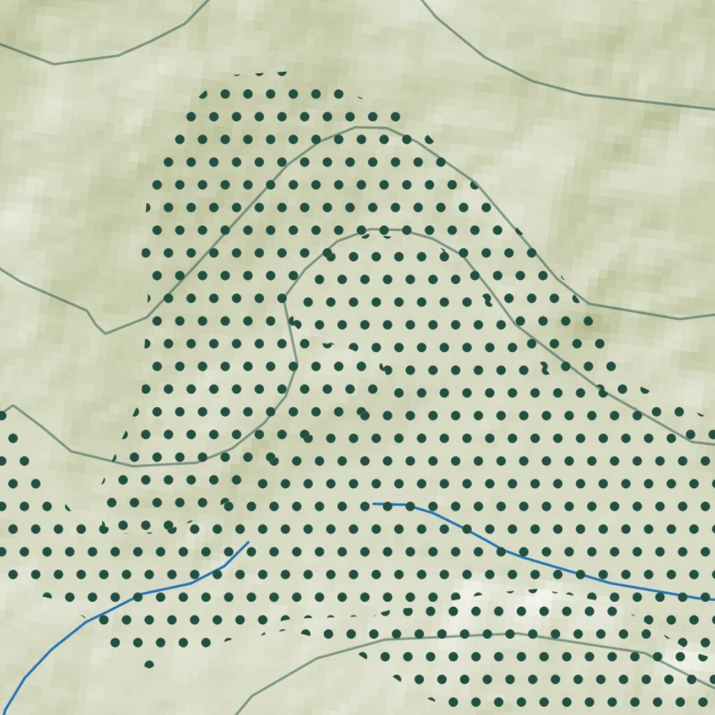 Carte bathymétrique du Lac Stoney de la zec Pontiac (2024) Map by Zecs ...