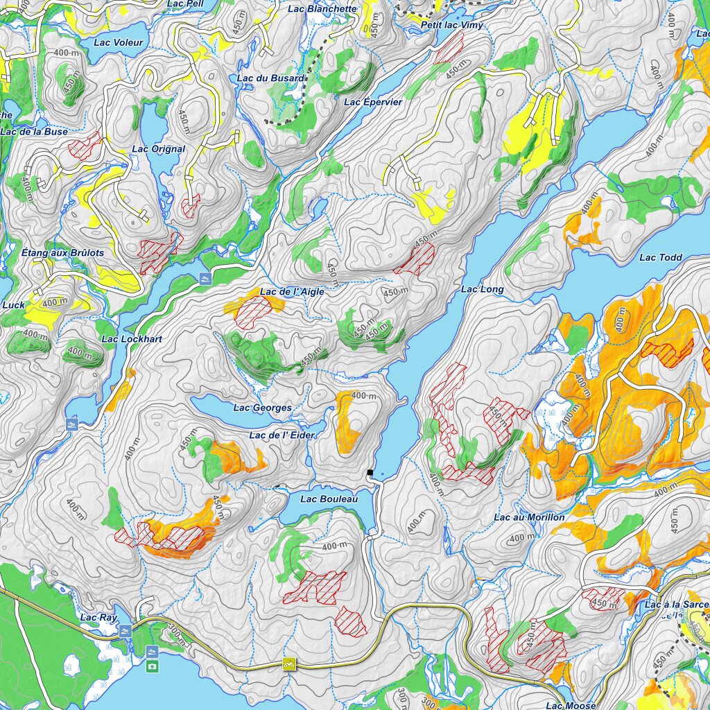 iFaune - Cerf de Virginie - Zec Bessonne (2025) Map by Zecs Quebec ...