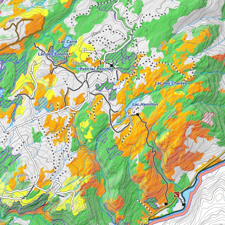 iFaune - Cerf de Virginie - Zec Cap-Chat (2025) Map by Zecs Quebec ...