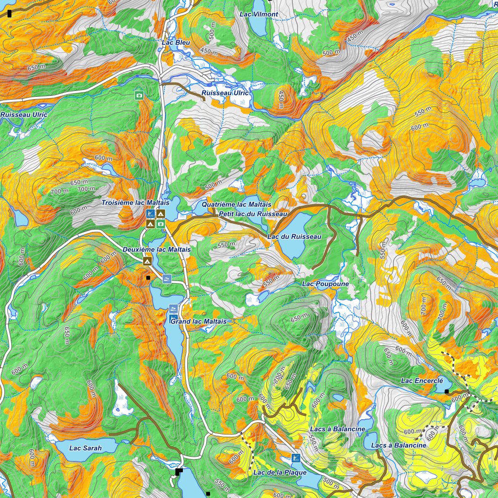 iFaune - Cerf de Virginie - Zec Chauvin (2025) Map by Zecs Quebec ...