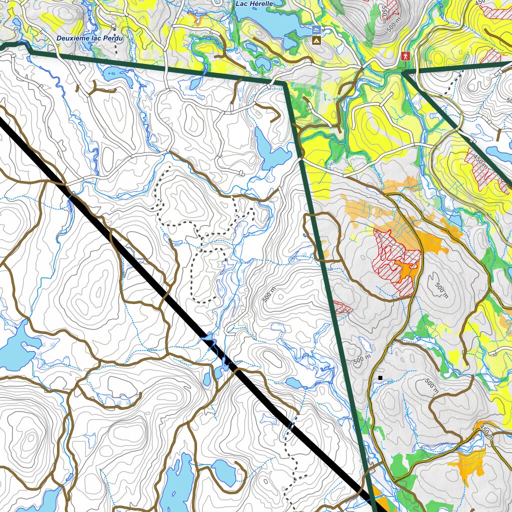 iFaune - Cerf de Virginie - Zec Collin (2025) Map by Zecs Quebec ...