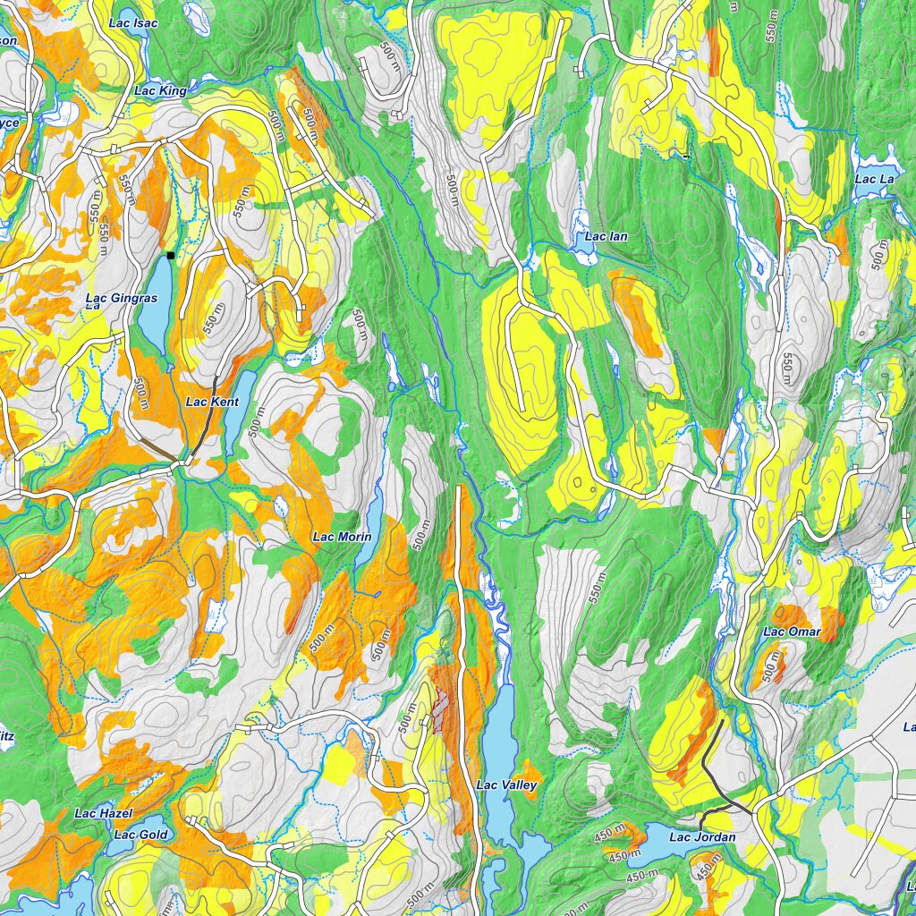iFaune - Cerf de Virginie - Zec Frémont (2025) Map by Zecs Quebec ...
