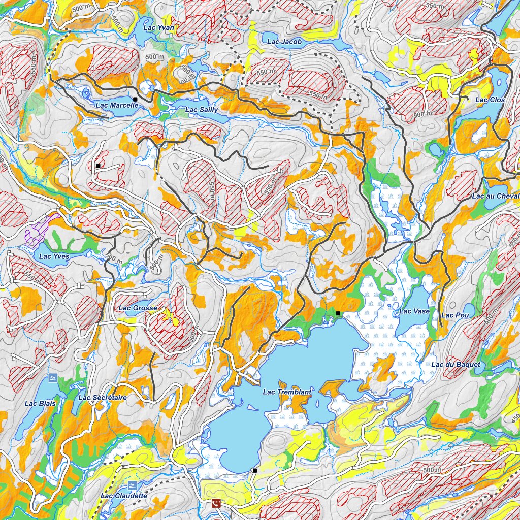iFaune - Cerf de Virginie - Zec Maison-de-Pierre (2025) Map by Zecs ...