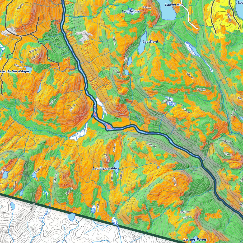 iFaune - Cerf de Virginie - Zec Martin-Valin (2025) Map by Zecs Quebec ...