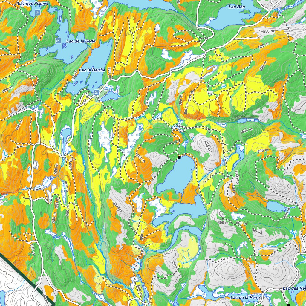 iFaune - Cerf de Virginie - Zec Normandie (2025) Map by Zecs Quebec ...