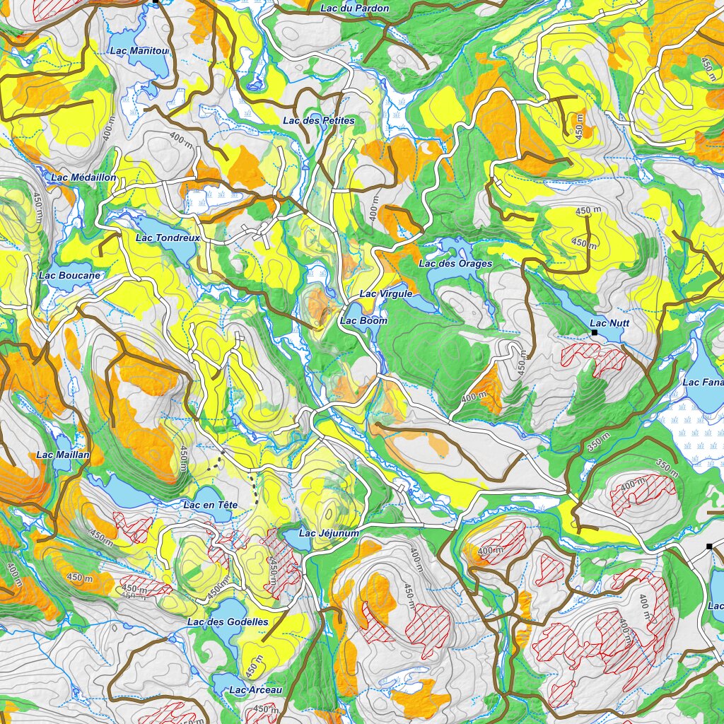 iFaune - Cerf de Virginie - Zec Petawaga (2025) Map by Zecs Quebec ...