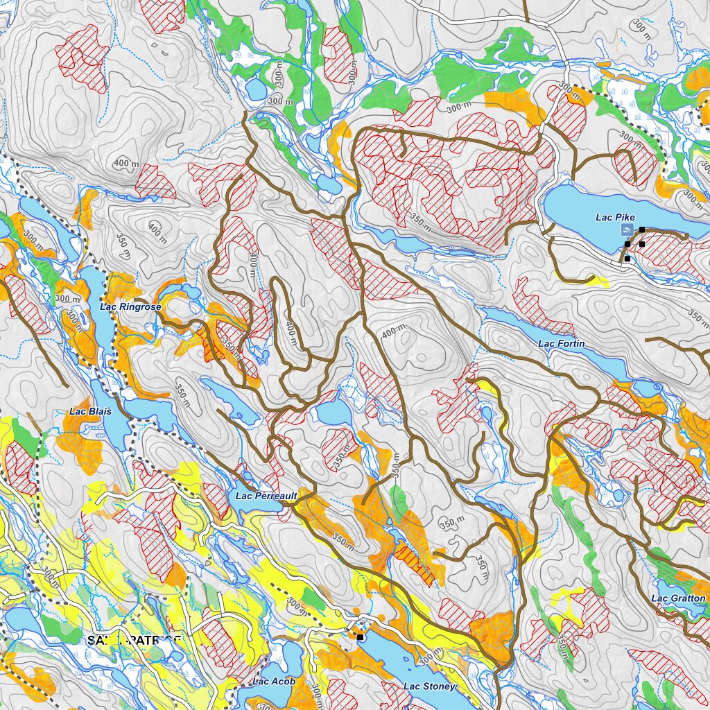 iFaune - Cerf de Virginie - Zec Saint-Patrice (2025) Map by Zecs Quebec ...